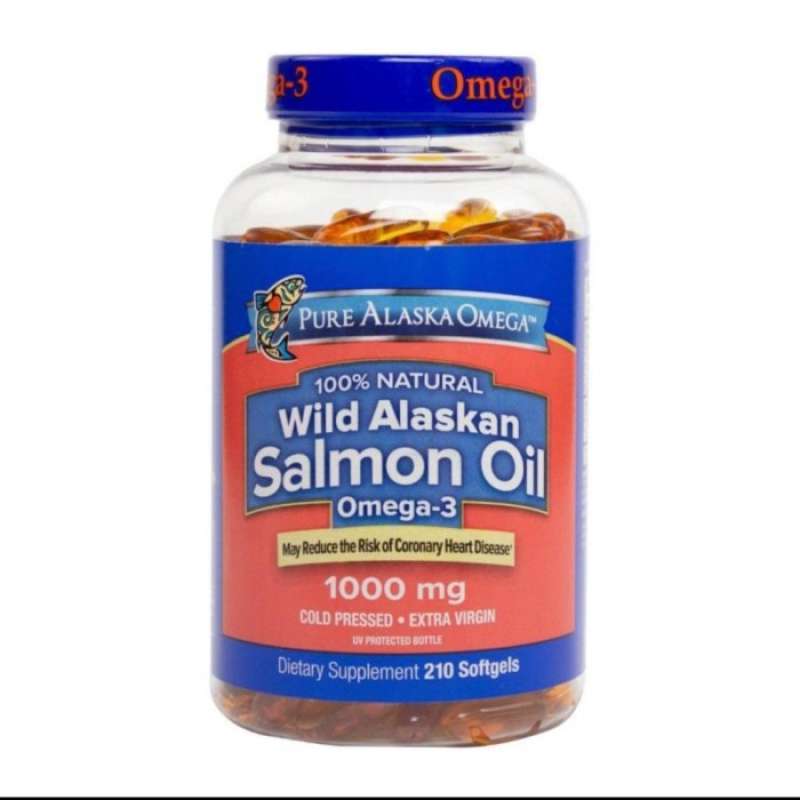 Jual (DIJAMIN ORIGINAL) Pure Alaska Omega Wild Alaskan Salmon Oil Omega ...