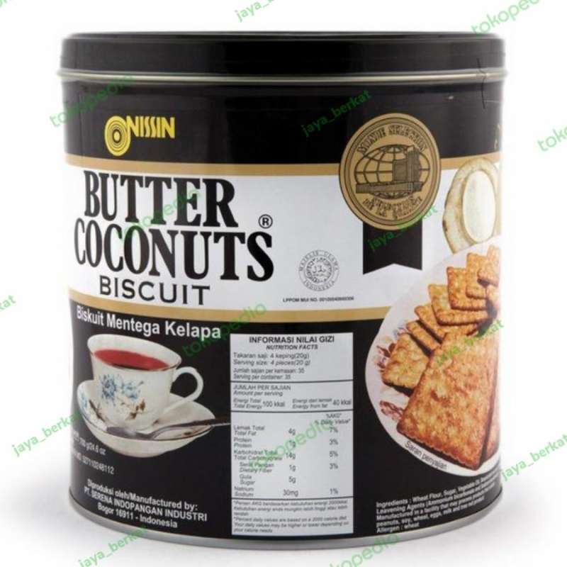 Jual Nissin Butter Coconut Tin Termurah - Harga Grosir Terupdate Hari ...