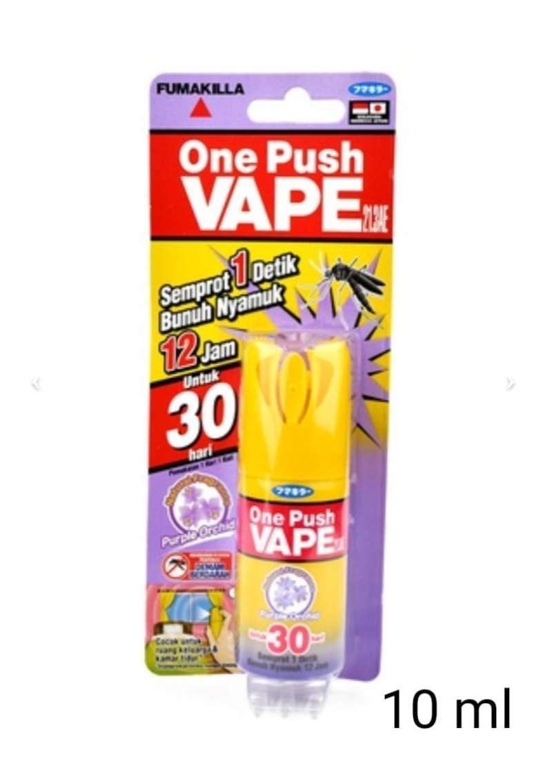 Jual OBAT NYAMUK SEKALI SEMPROT ONE PUSH VAPE 30 HARI 10 ML di Seller ...