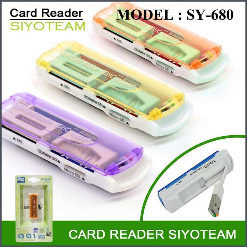 Jual Card Reader Siyoteam Sy-680 Di Seller Centralcom Acc - Dwi Kora ...