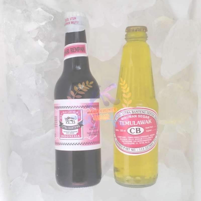 Jual Minuman Segar Temulawak Botol Jadul Citra Banteng di Seller Akun ...