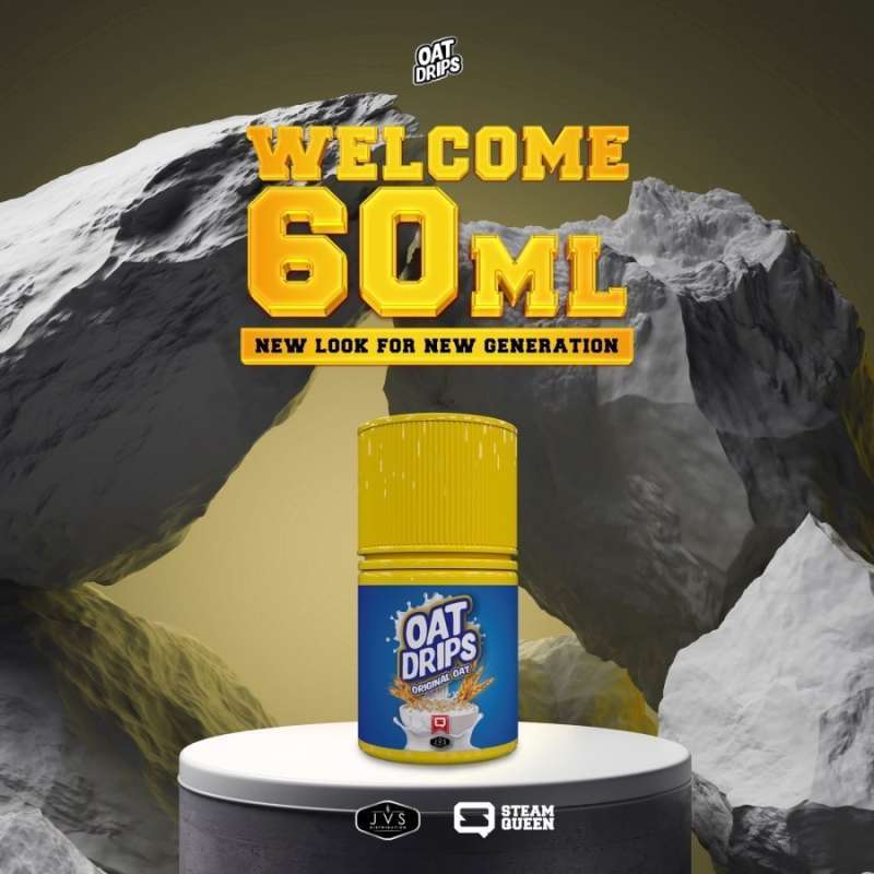 Jual Oat Drips V1 Liquid 60ml Original Oats By Steam Queen Di Seller ...