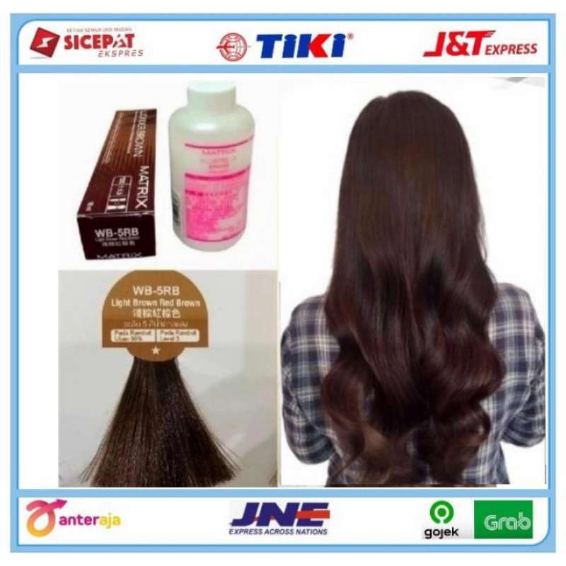 Jual matrix wonder brown wb 5 rb cat pewarna rambut + oxydant - Cat Aja ...
