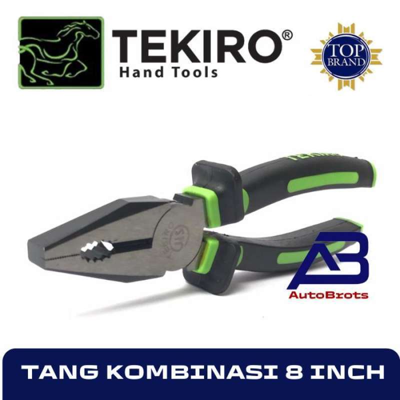 Jual Tekiro Tang Kombinasi 8 Inch / Linesman Pliers 8 di Seller ...