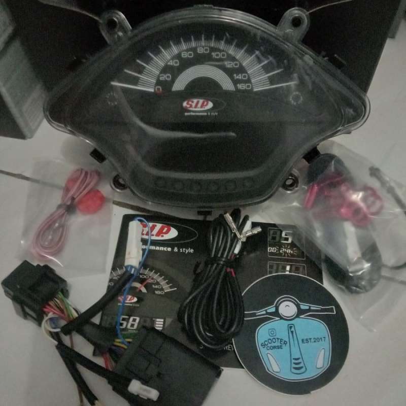 Jual Speedometer Speedo Digital SIP Vespa GT Series GTS GTV Iget di ...