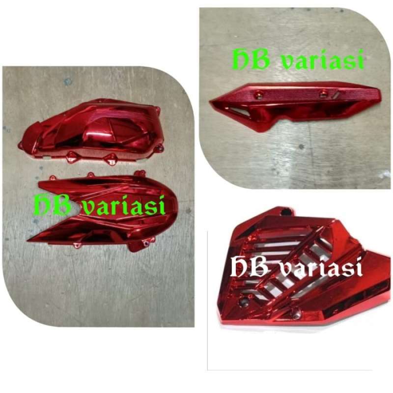 Promo cover cvt full set vario 150 tahun 2018 warna merah Diskon 19% di ...