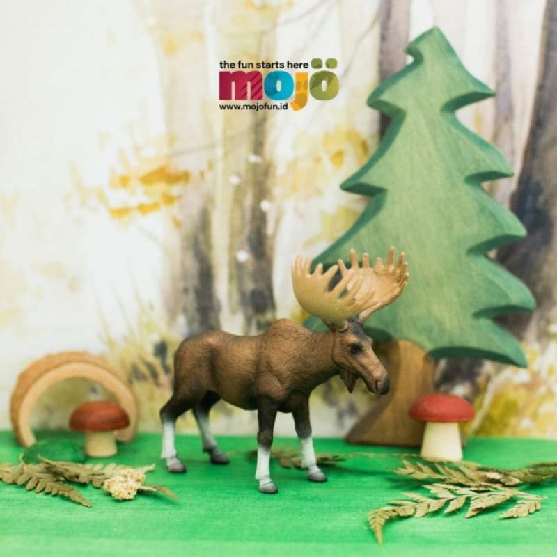 Jual Mojo Fun European Elk / Moose / Rusa Besar 87023 di Seller DENTA ...