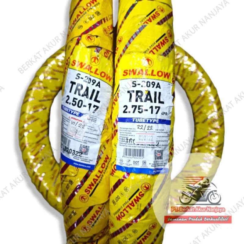 Jual Ban Motor Trail Swallow Ukuran 2.50 & 2.75 Ring 17 S-209 TRAIL Swallow di Seller Berkat ...