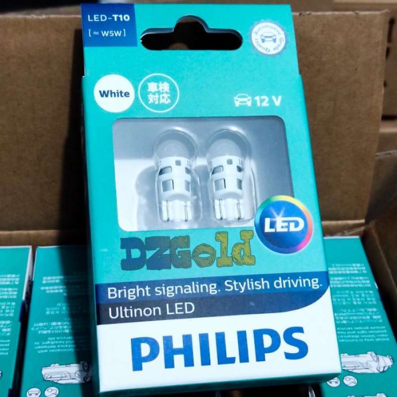 Jual Philips ULTINON LED T10 ORIGINAL - LED Senja / Interior / Plat ...