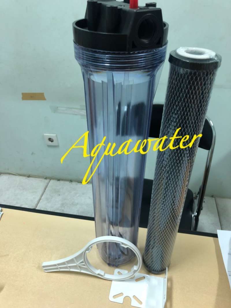 Promo Housing Filter Air 20 Inch + Filter Cartridge Carbon Diskon 13% ...