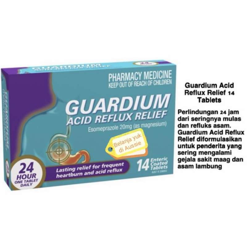 Jual Guardium Acid Reflux Relief (obat Sakit Maag & Lambung) - 14 ...
