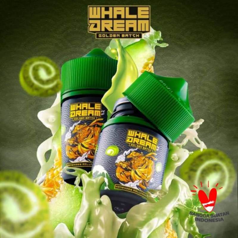 Jual Whale Dream Golden Batch Honeydew Rollcake 60ml By Jvs X R57 ...