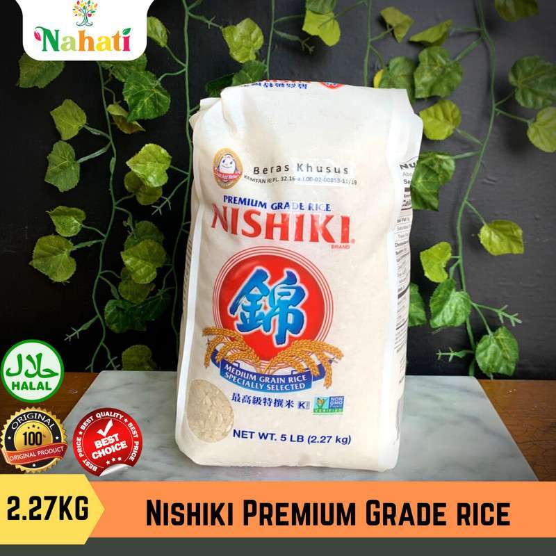 Jual Nishiki Premium Grade Rice 2,27kg / Beras Premium Khusus Di Seller ...