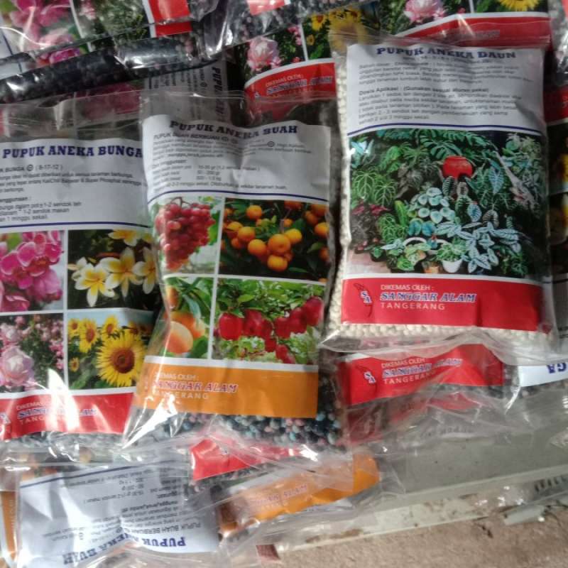Promo Satu paket vitamin tanaman/aneka bunga,buah,daun/obat tanaman ...