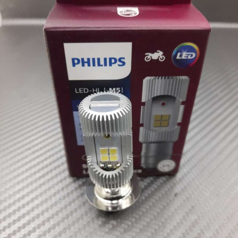 Promo Free Ongkir Lampu Motor Philips Led M5 Ultinon Diskon 26% Di ...