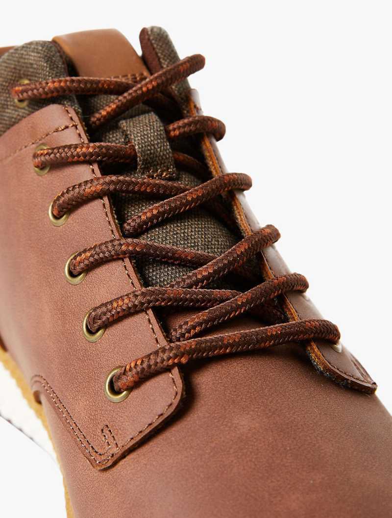 Jual M&s - Boots Pria - Padded Collar Runner Casual Boots Di Seller ...