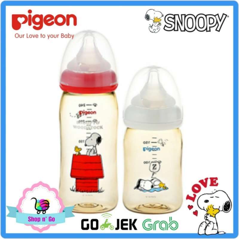 Jual Botol Susu Pigeon Ppsu Disney Snoopy Limited Edition di Seller KYARA STORE - Cengkareng ...