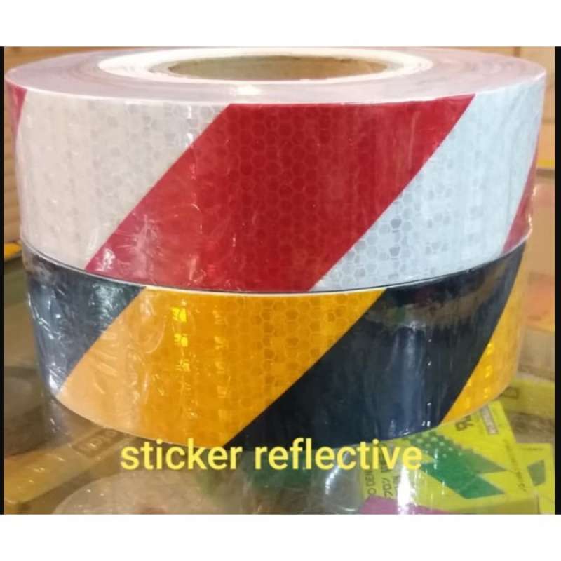 Promo scotlite reflect Stiker policeline - Sticker Scotlite Prismatik ...