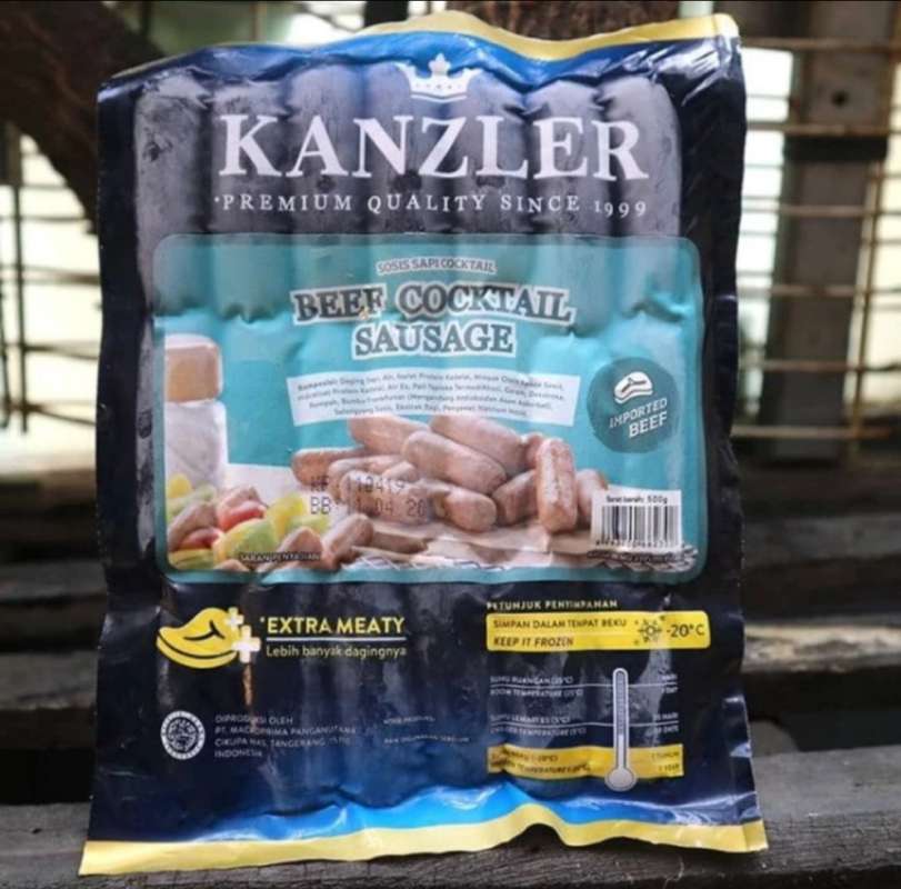 Jual Sosis Kenzler Beef Cocktail 500gr Isi 40pcs Halal Di Seller Bd ...