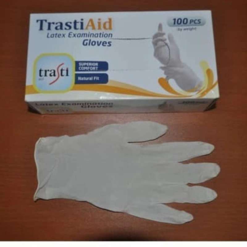 Jual Sarung Tangan Latex Trasti Aid Terjamin Di Seller Snj Intan Jaya ...