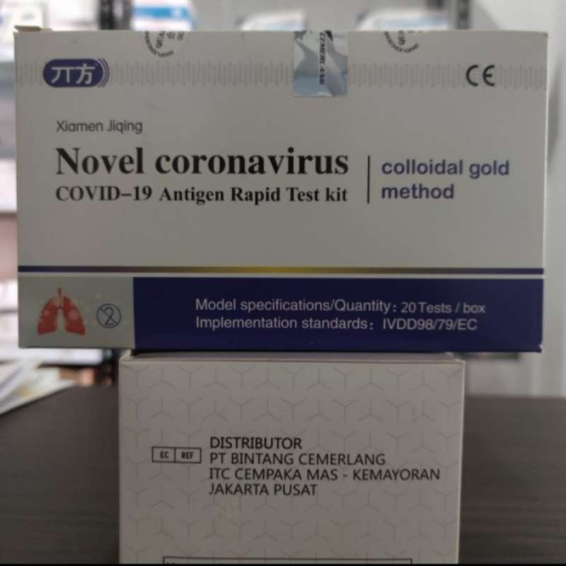 Jual Novel Saliva Antigen Air Liur / Ludah Kemenkes Di Seller Ella ...