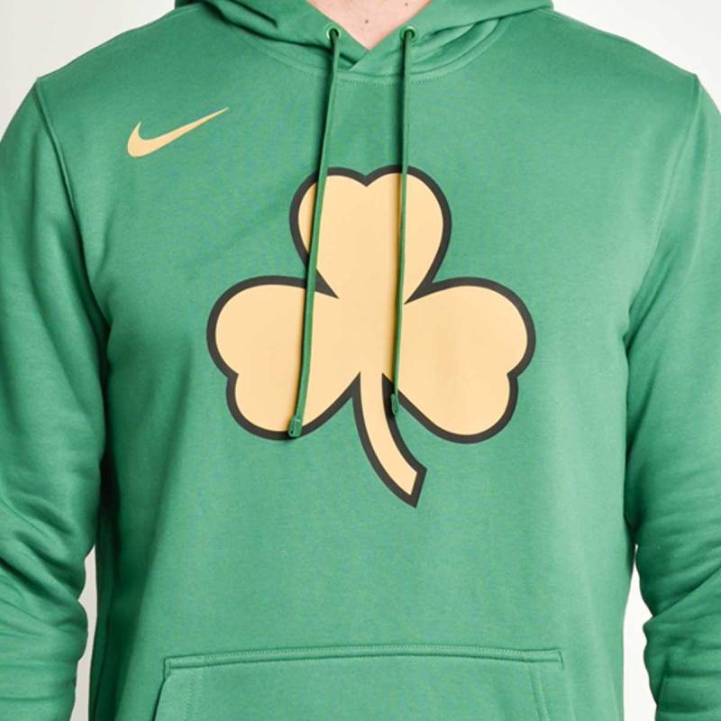 Jual NIKE Men Basketball NBA Boston Celtics Logo Pullover Fleece Jaket ...