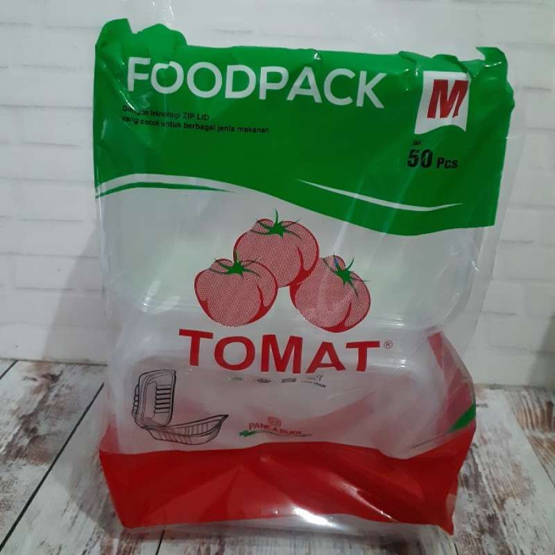 Jual DISKONNN food pack zip kotak makanan plastik mika tomat bukan ...