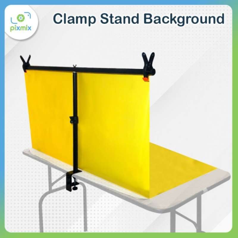 Promo Background Stand Meja | Clamp Stand Paket Dengan Background - A2 ...