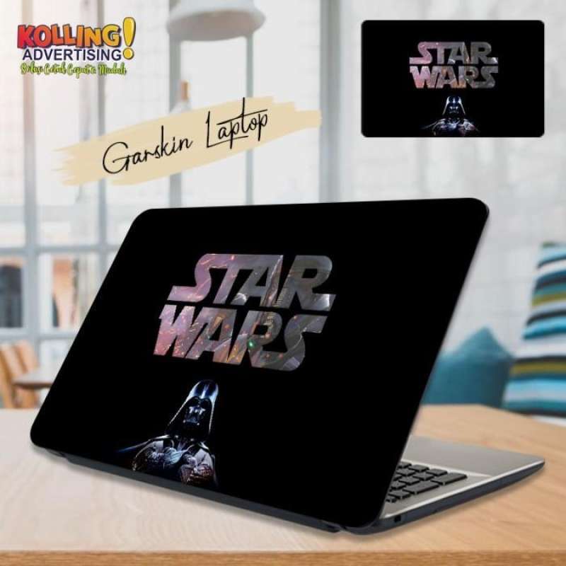 Jual Garskin Laptop Darth-Vader-Star-Wars-typography Skin Laptop di ...