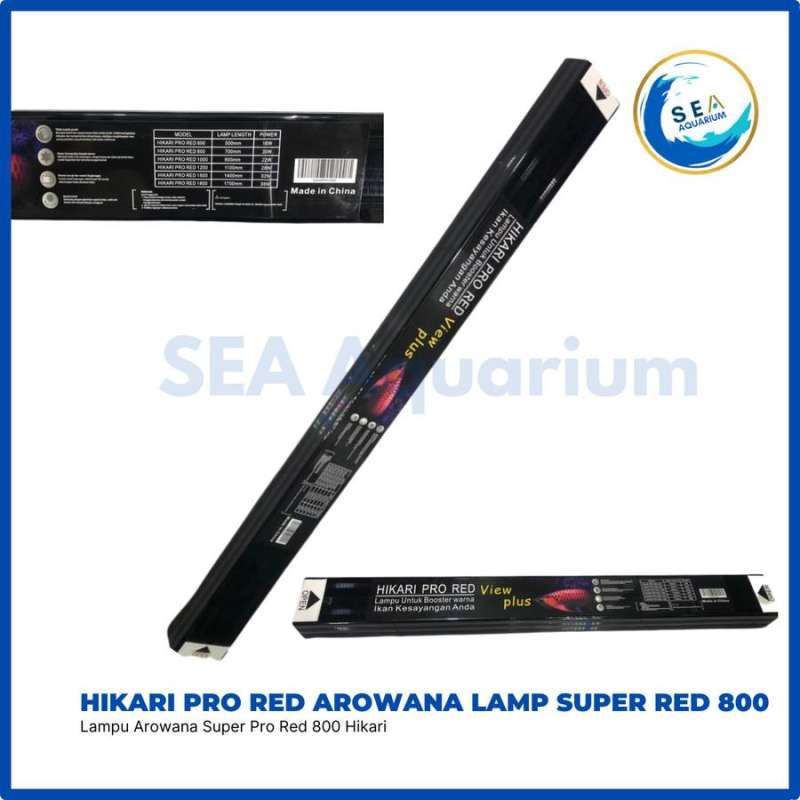 Jual SEA LAMPU LED VIEW HIKARI PRO RED 800 PLUS AQUARIUM IKAN ARWANA - PRO RED 800 - BUBBLE di ...
