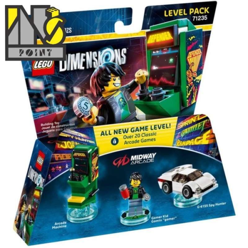 Jual Lego 71235 - Dimensions - Midway Arcade: Gamer Kid di Seller DENTA ...