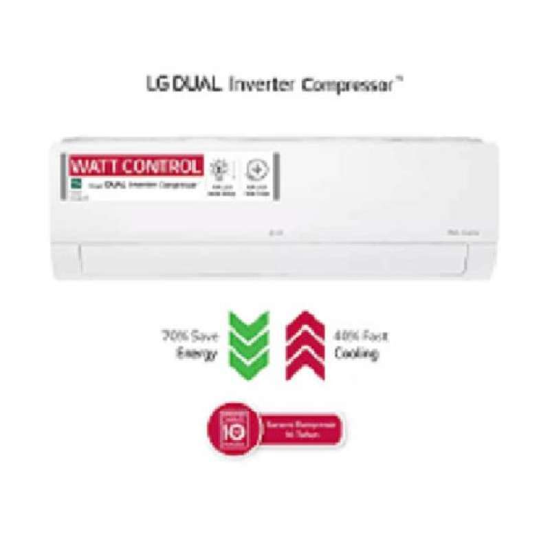 Jual AC LG DUAL INVERTER 1PK T-10EV4 - INC PEMASANGAN di Seller Golden ...