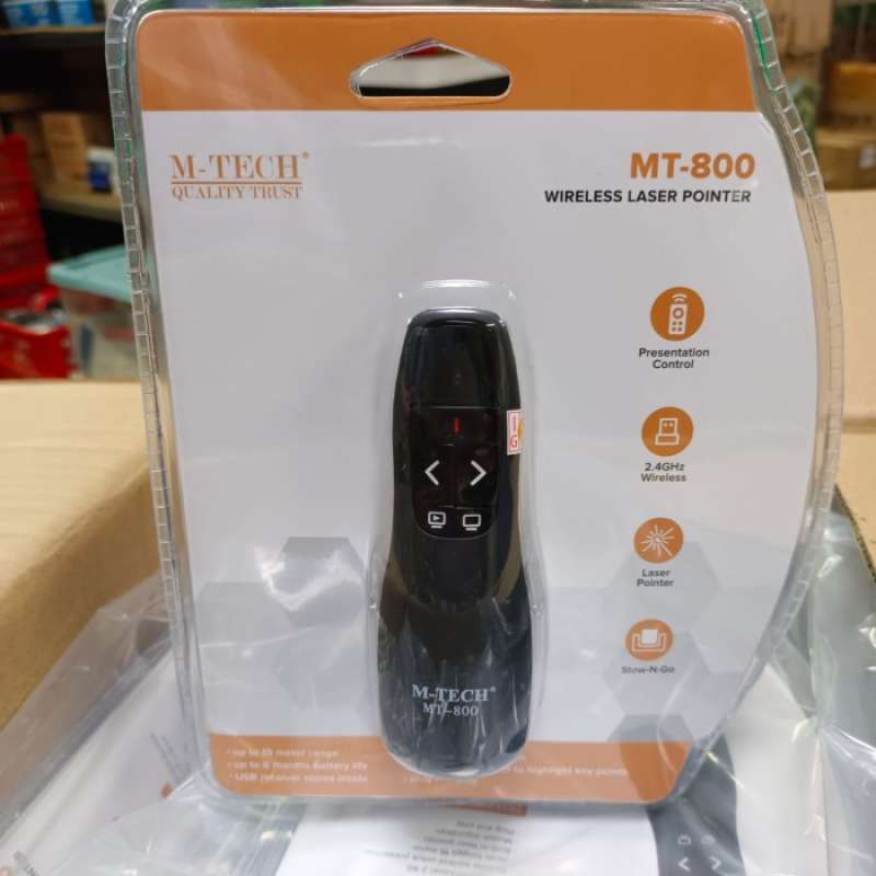 Jual M-Tech Original Laser Pointer Wireless Presenter MT-800 BEST SELLER di Seller Toko_cahaya ...