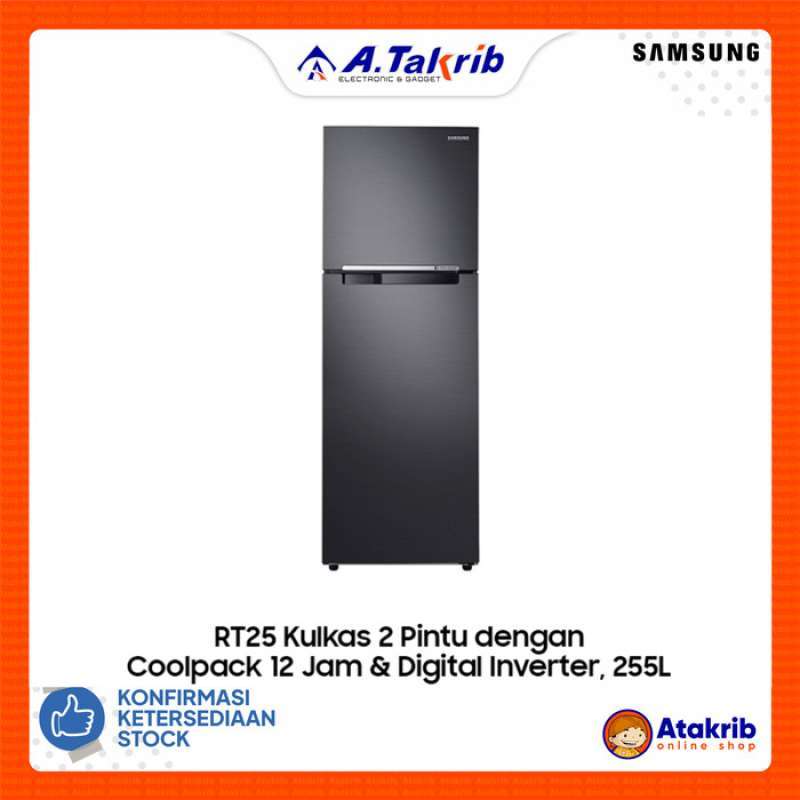 Jual SAMSUNG KULKAS 2 PINTU BIG RT25FARBDB1/SE Digital Inverter (255 L ...