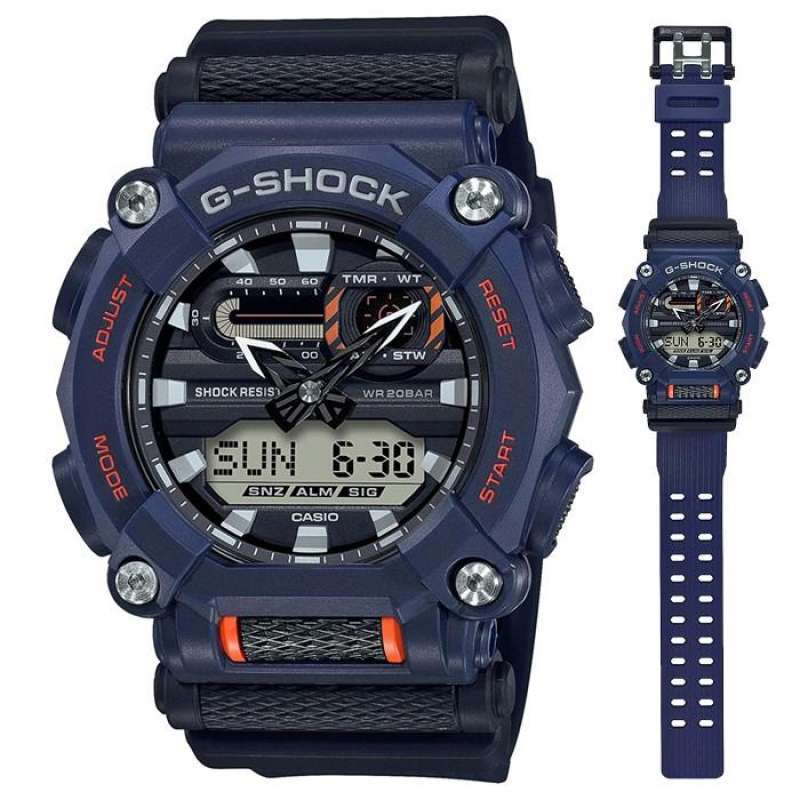 Jual Casio G-SHOCK GA-900-2ADR - Jam Tangan Pria - Biru Navy - GA900 di ...