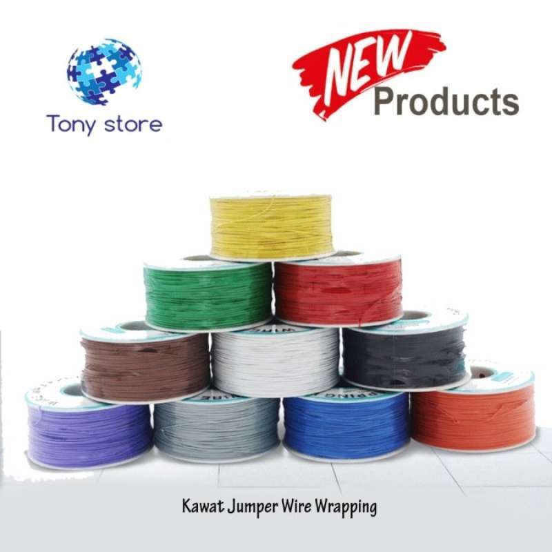 Jual Wire Wrapping Kawat Jumper Kabel Pcb Breadboard Wrapping Di Seller ...