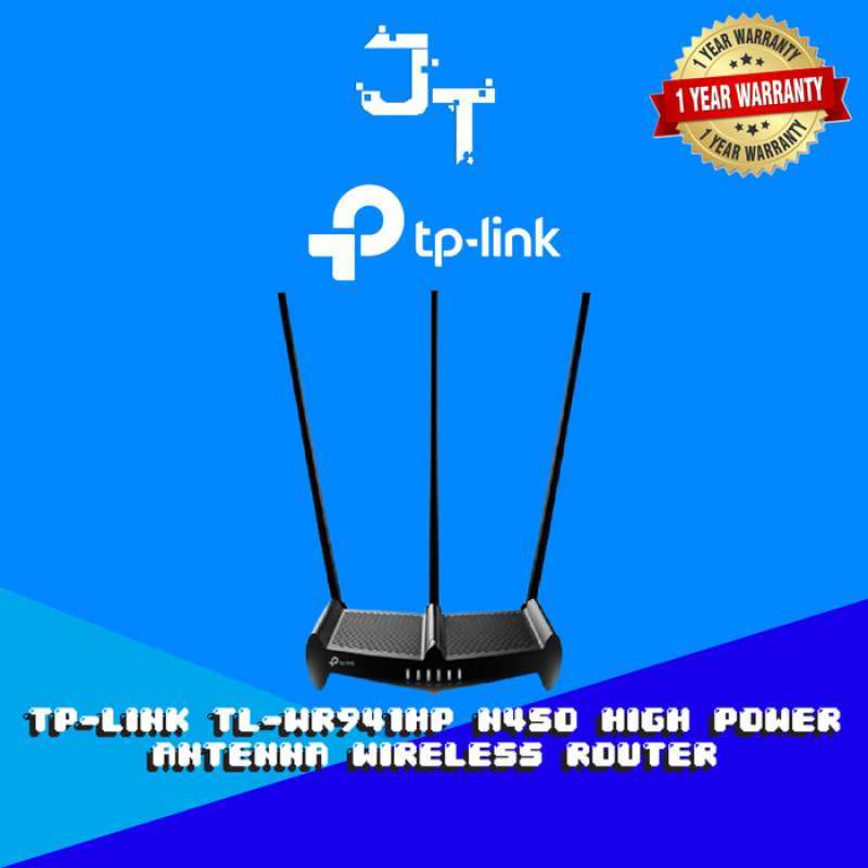 Promo Tp-Link Tl-Wr941Hp N450 High Power Antenna Easy Setup Wireless ...