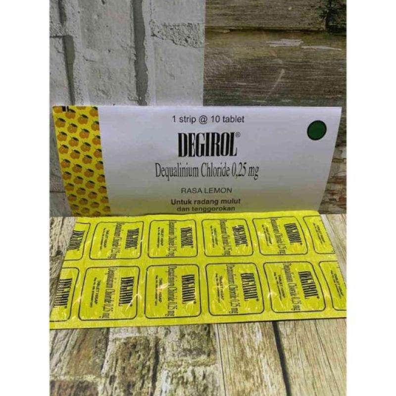 Jual degirol strip 10 tablet di Seller SATRIO INTERMODA - Kab ...