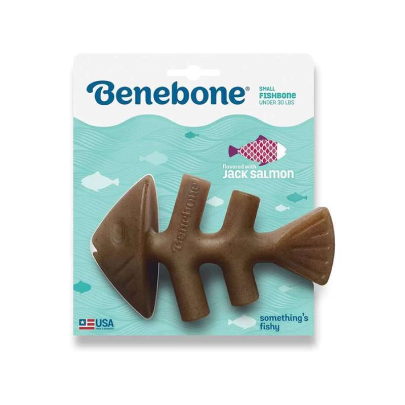 Jual Benebone FishBone Jack Salmon Flavour Dog Chew di Seller Fuschia ...