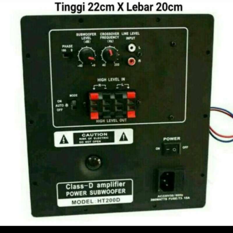 Jual MODUL POWER KIT SUBWOOFER SUPER BASS HT 300 CLASS D di Seller Fasabakhul 99 - Kapuk, Kota ...