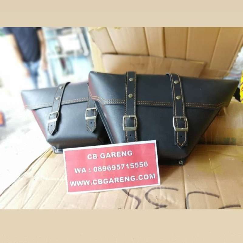 Promo Side Bag Motor Custom / Tas Motor Custom Diskon 26% di Seller ...