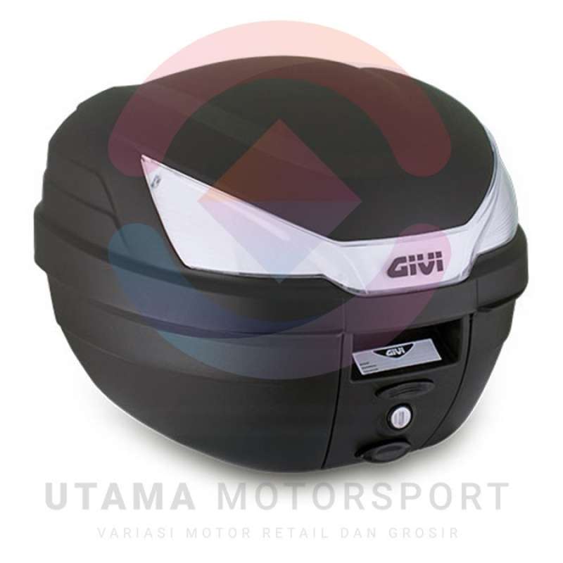 Jual Box Boks Motor Givi B27NT Clack Black Mika Putih Tanpa Lampu + Breket di Seller Fasabakhul ...