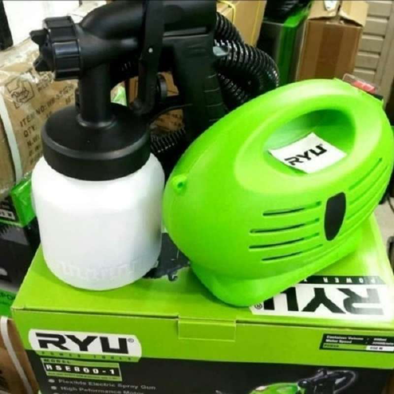 Jual RYU Mesin Semprot Cat Tembok / Spray Elektrik RSE800-1 di Seller ...