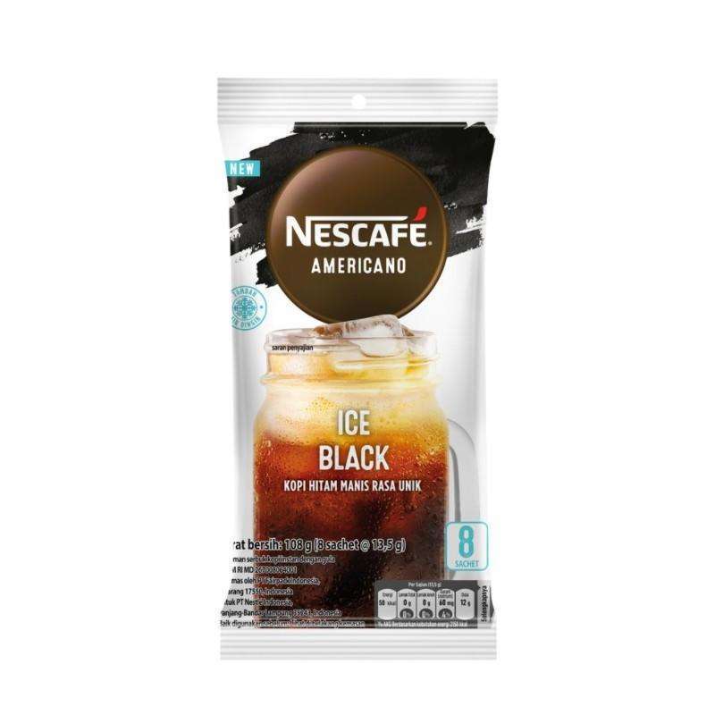Jual NESCAFE AMERICANO ICE BLACK ISI 8 SACHET di Seller BLUE A SHOP ...