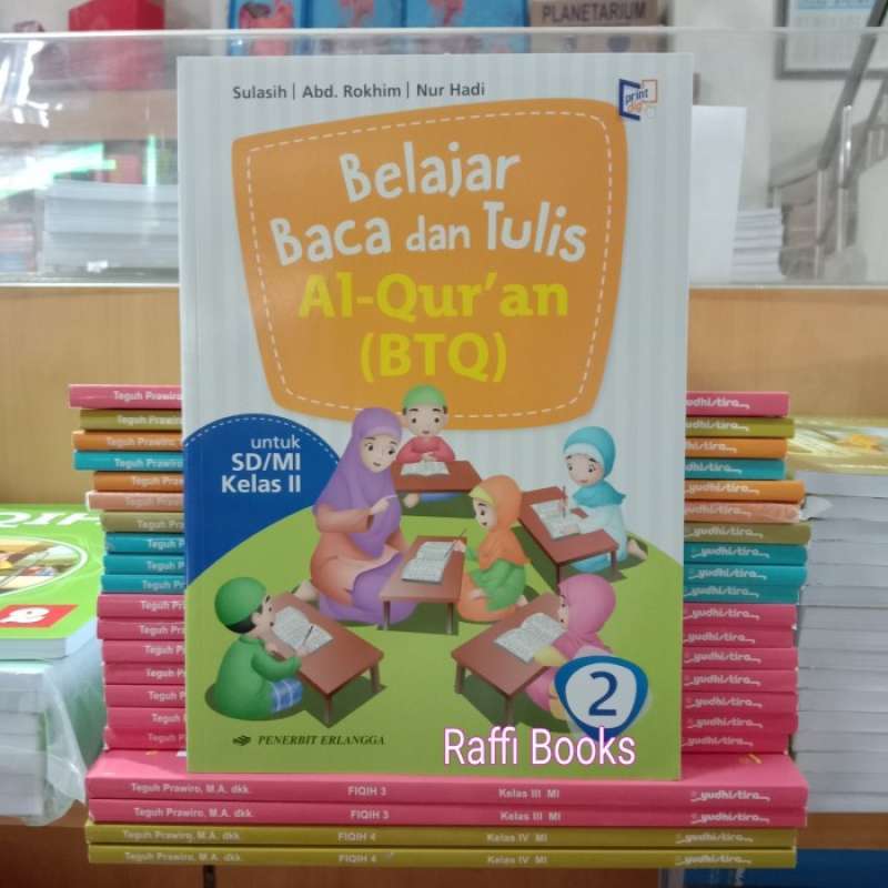 Promo Buku Belajar Baca Dan Tulis Al-Qur'an BTQ Kelas 2 SD/Mi Erlangga ...
