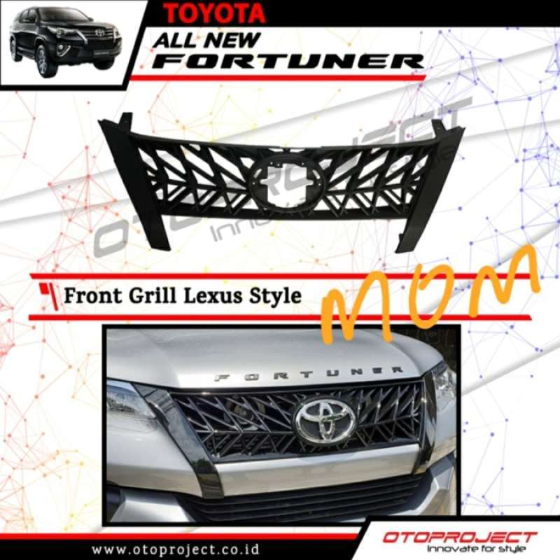 Promo Otoproject Front Grill Depan trd Model Lexus All New Fortuner vrz ...