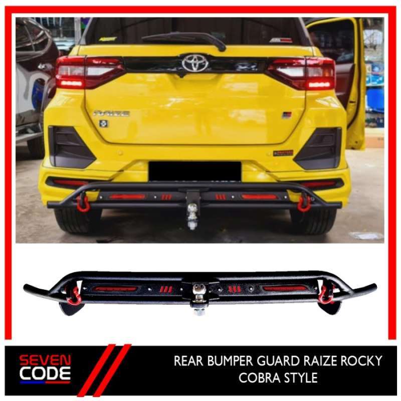 Promo Rear Bumper Guard Raize Rocky - Cobra - SEVENCODE Diskon 6% di ...