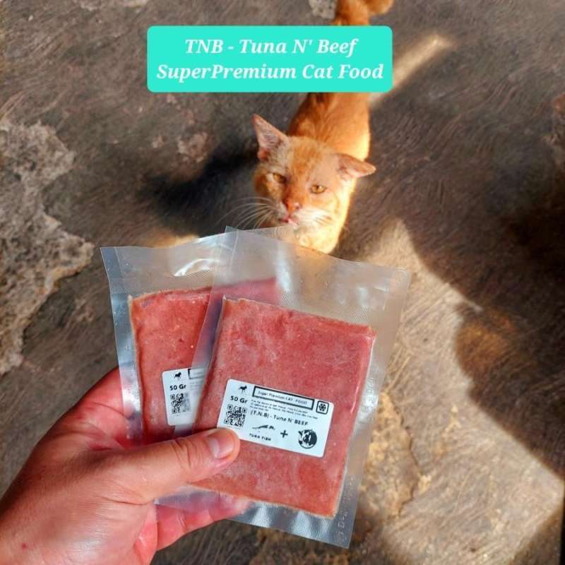 Jual Tuna & Beef - Cat Series - Wet Raw Food Makanan Kucing Di Seller ...
