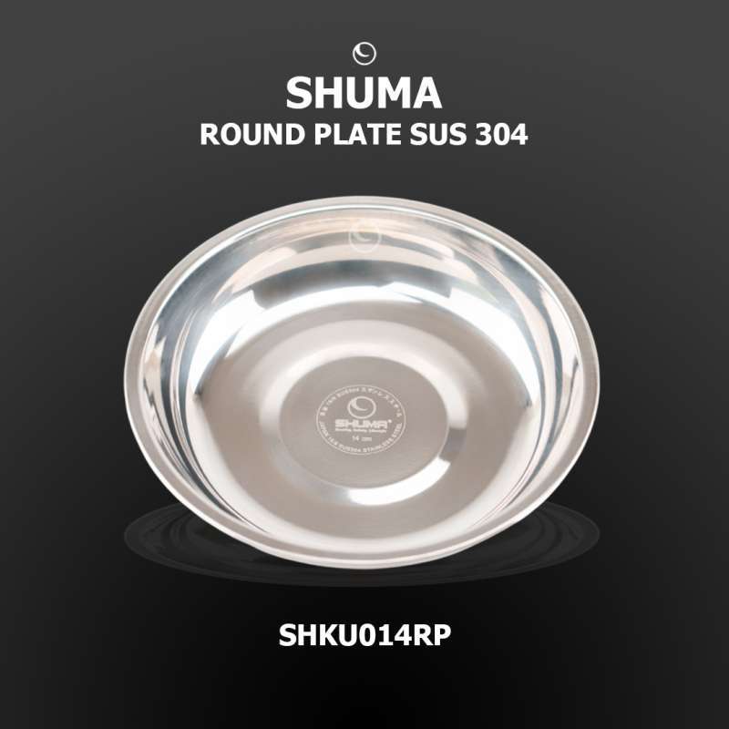 Promo Shuma S/s Sus304 Round Plate Diskon 10% Di Seller Shuma Flagship ...