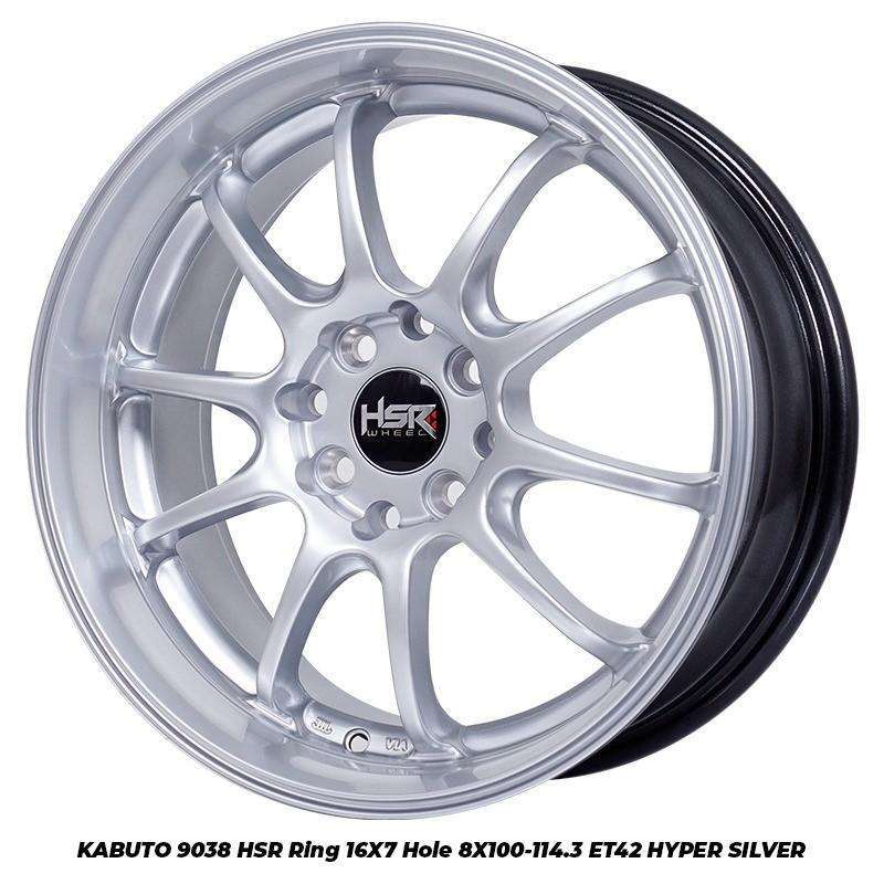 Jual Velg Hsr Kabuto R16 Lebar 7 Baut 4 Pcd 8x100/114,3 Et42 Di Seller Toko Velg Mobil Quantum ...
